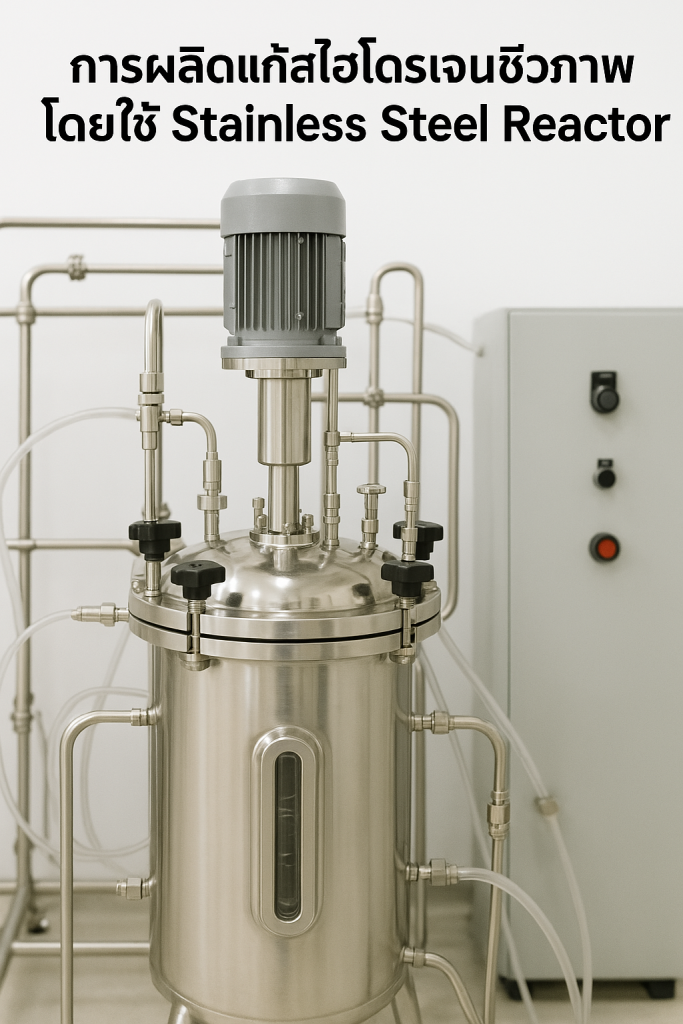 Biohydrogen Production Using Stainless Steel Reactor - AXXO
