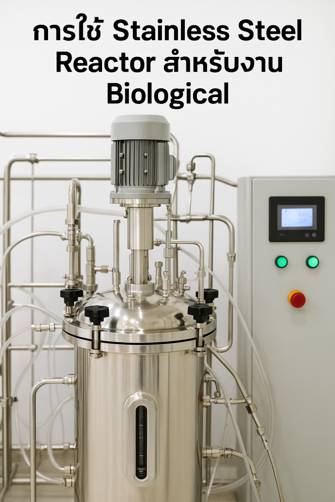 Using Stainless Steel Reactor for Biological - AXXO