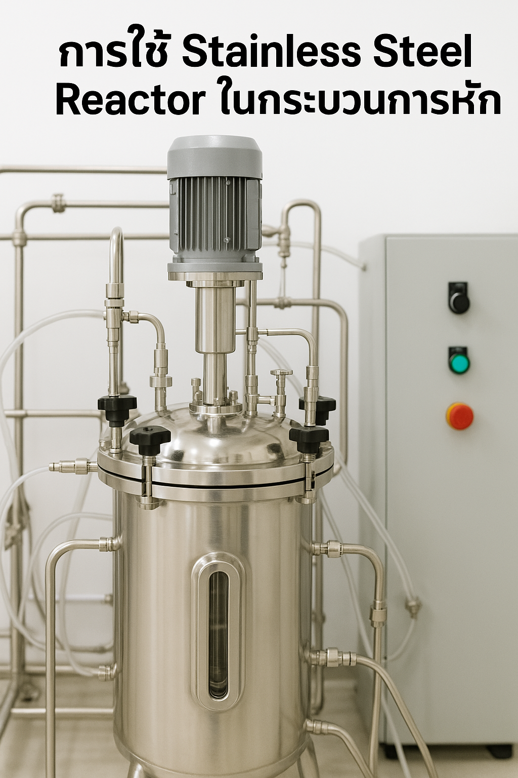 Using Stainless Steel Reactor in Fermentation Process - AXXO