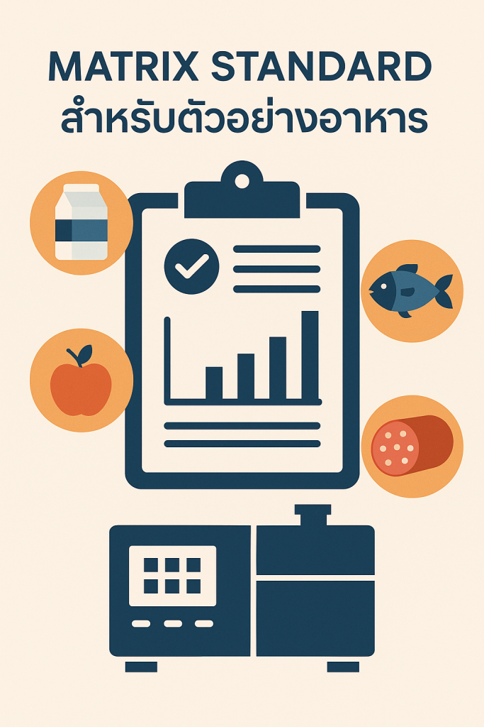 Matrix Standard for Food Samples - AXXO