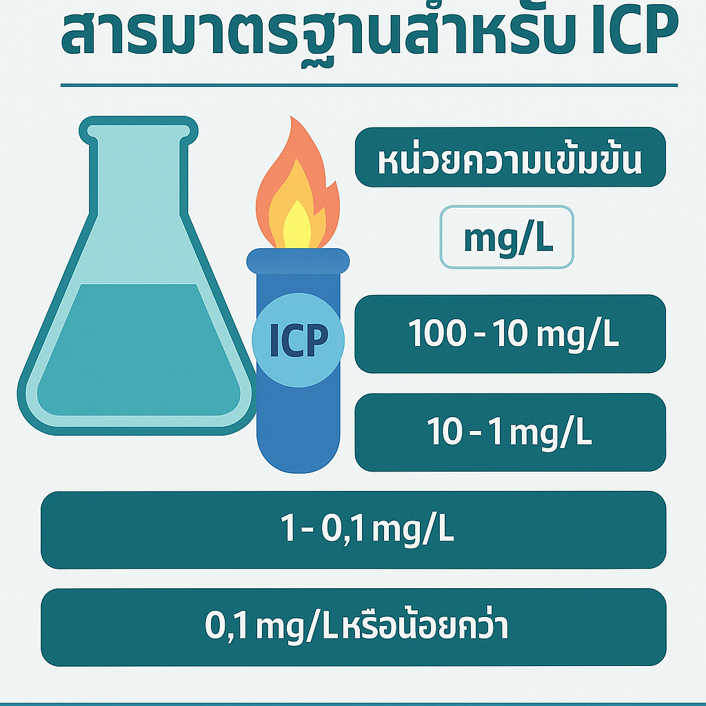 Concentration of ICP Standards - AXXO