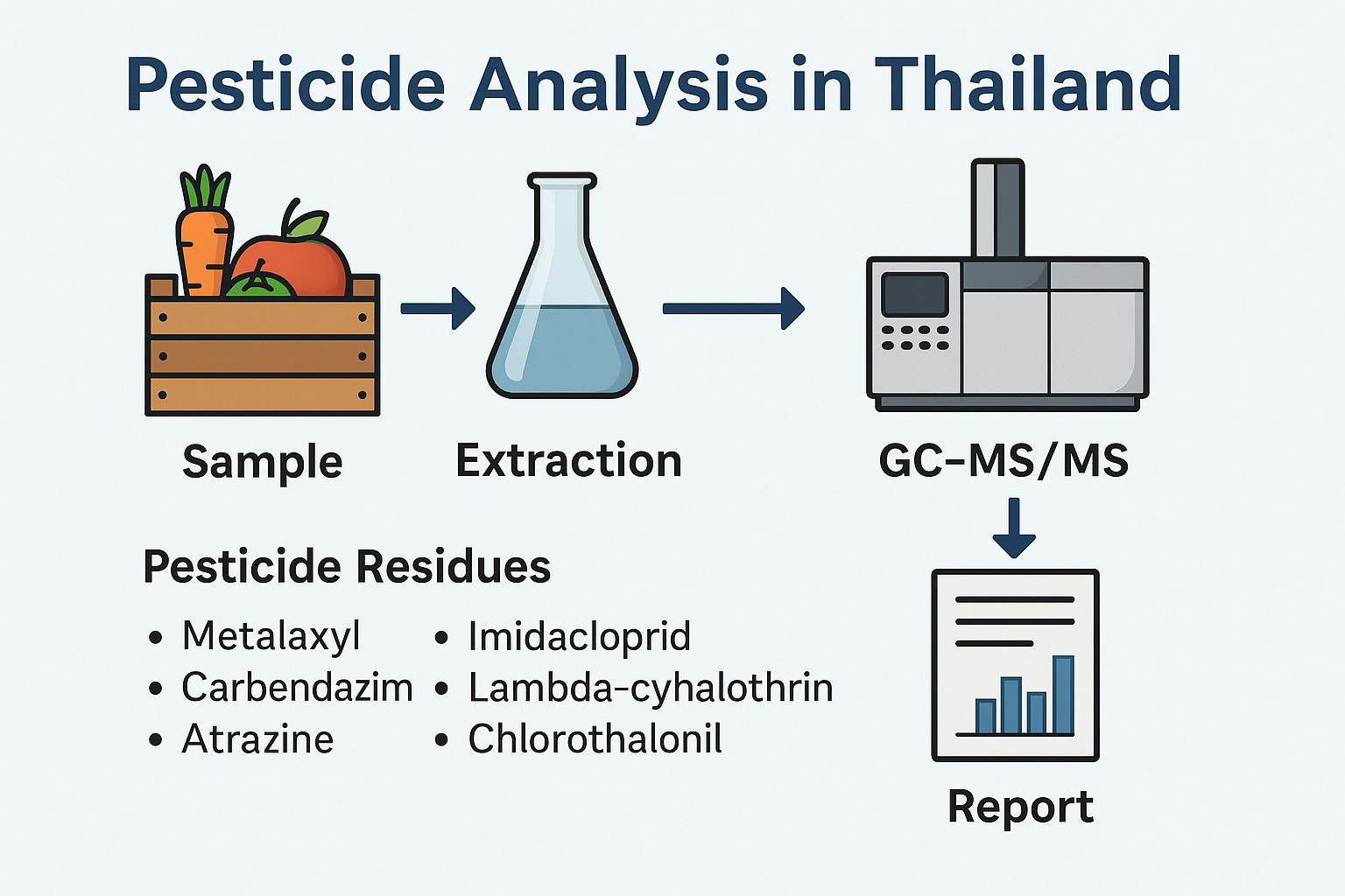 Pesticide Analysis in Thailand - AXXO