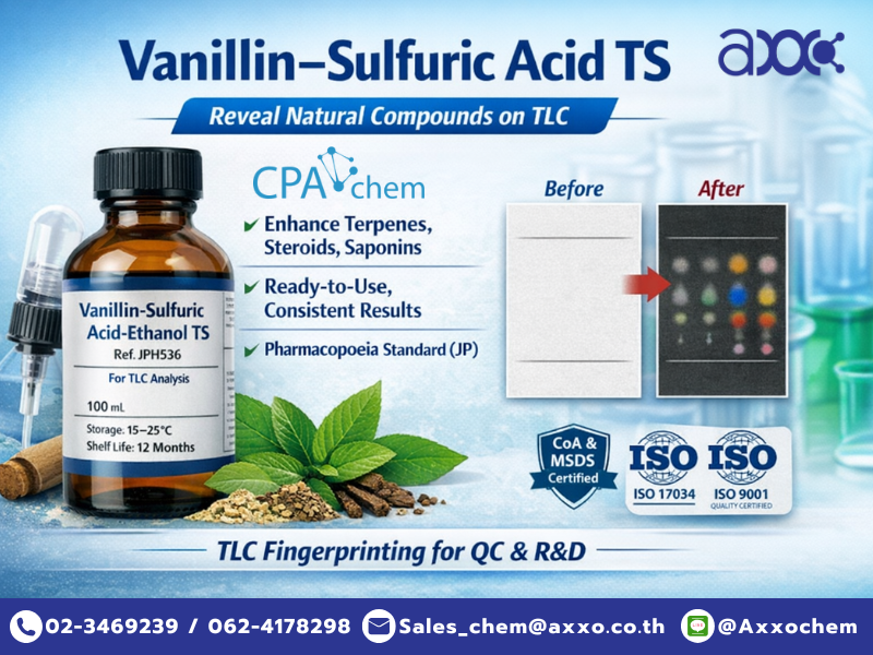 ช่วยแนะนำการทดสอบของคุณได้ AxxoChem - AXXO